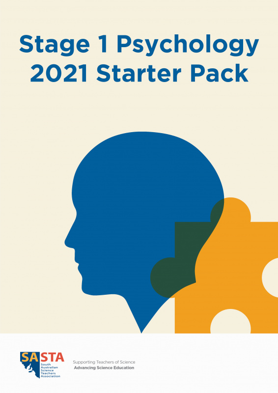 Stage 1 Psychology 2021 Starter Pack | South Australian Science ...
