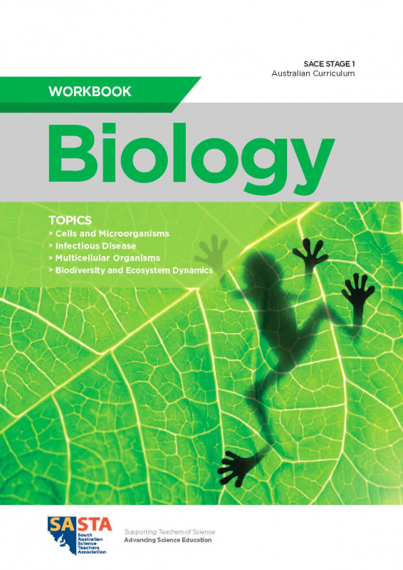 SACE Stage 1 Biology workbook - 1st Ed. | South Australian Science ...