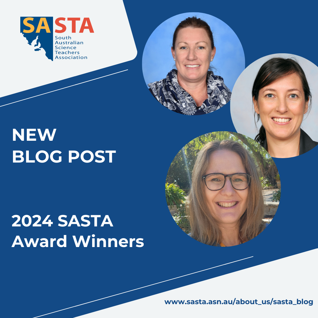 2024 SASTA Award Winners | South Australian Science Teachers Association