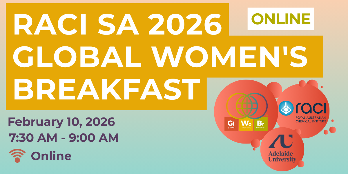 RACI SA IUPAC Global Women's Breakfast | South Australian Science ...