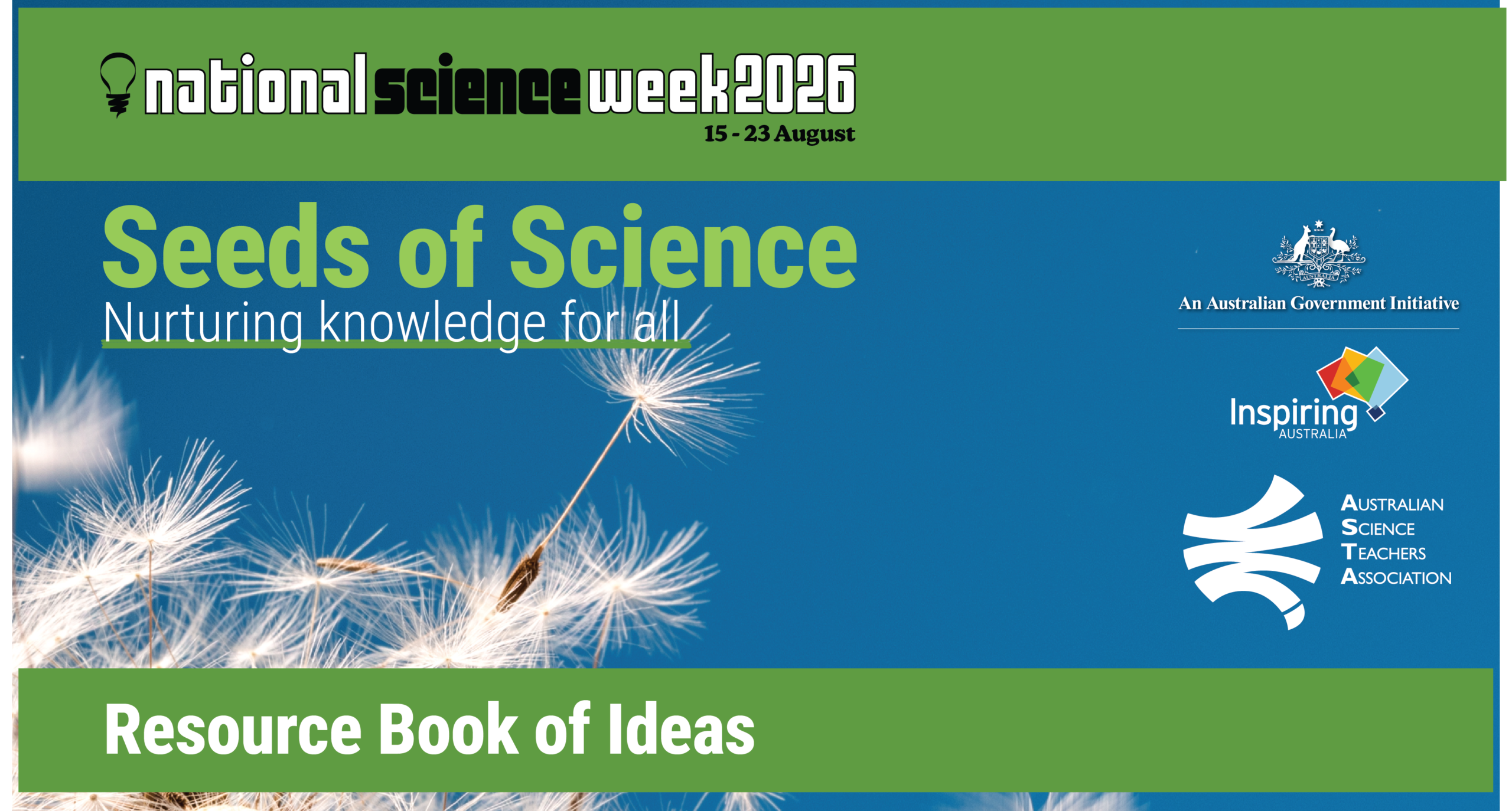 National Science Week 2026 - Resource Book Now Available! | South ...